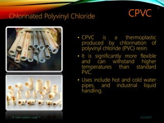 Sanitary and Plumbing Materials | PPT