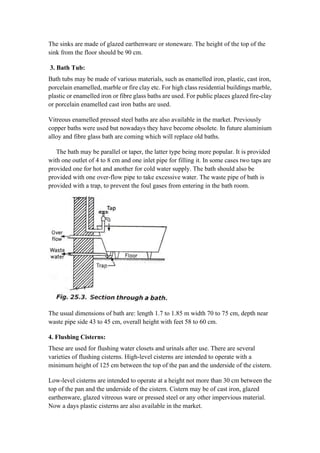 Sanitary appliances | PDF
