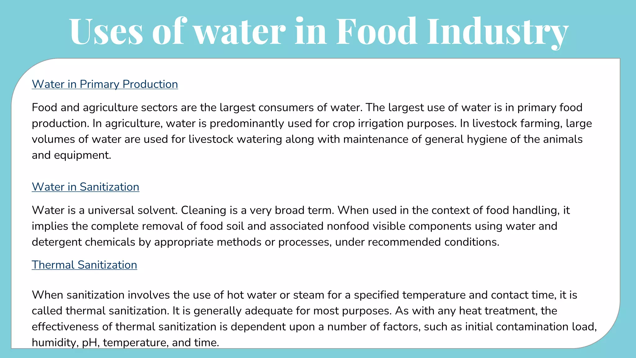 Sanitary Aspects of Water Supply | PPTX