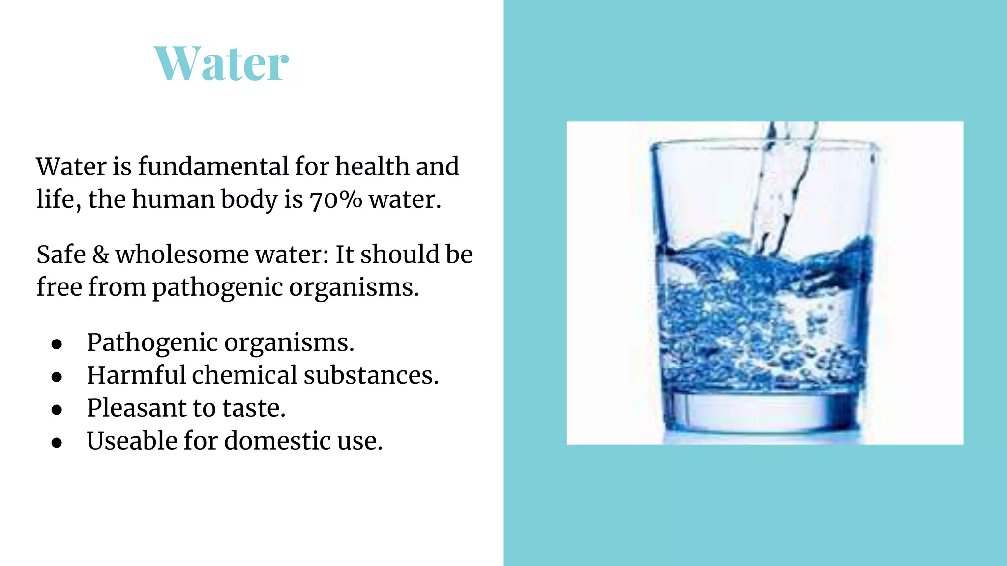 Sanitary Aspects of Water Supply | PPTX