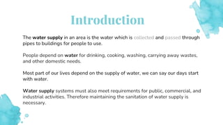 Sanitary Aspects of Water Supply | PPTX