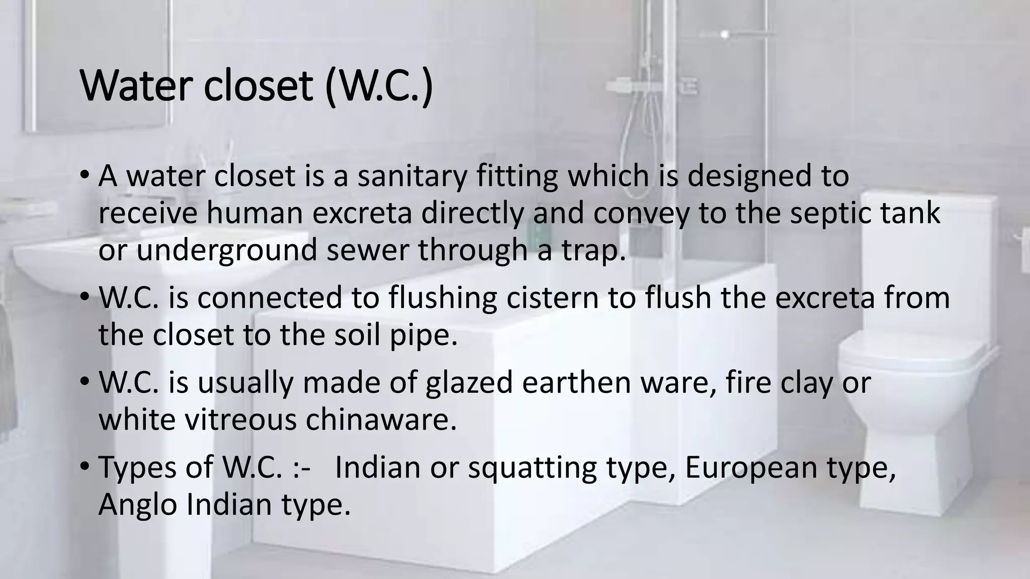 Sanitary fittings and accesories | PPTX