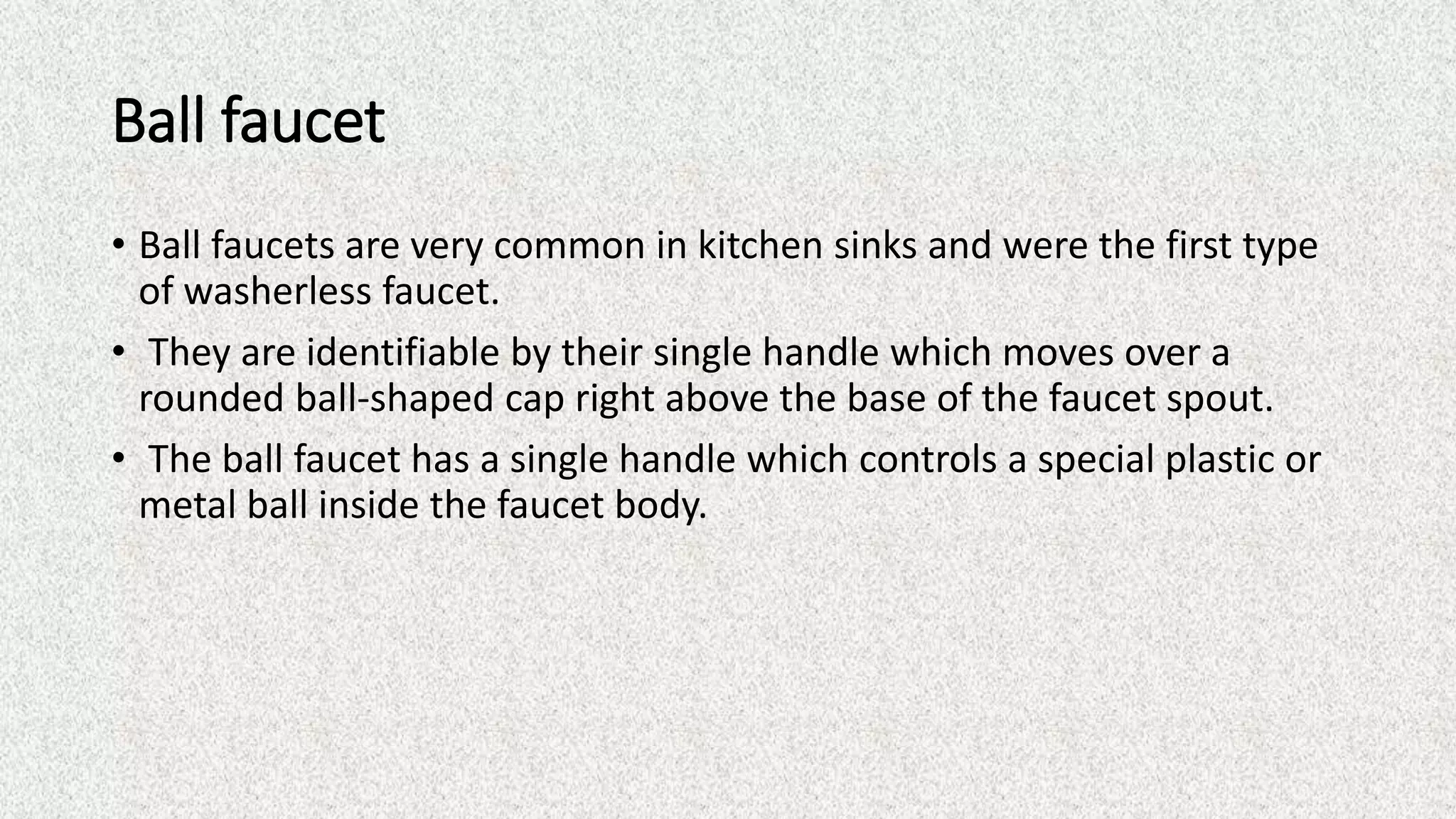 Sanitary fittings and accesories | PPTX