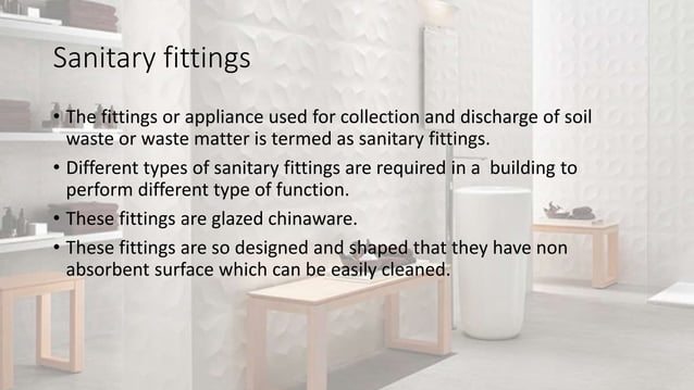 Sanitary fittings and accesories | PPTX | Bath and Shower | Personal Care