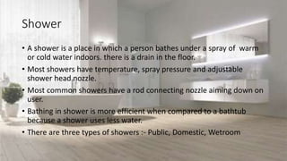 Sanitary fittings and accesories | PPTX