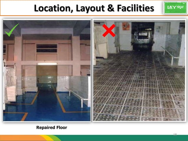 Sanitary design and construction for food processing | PPTX | Indoor ...