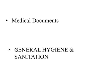 Sanitary diary | PPT