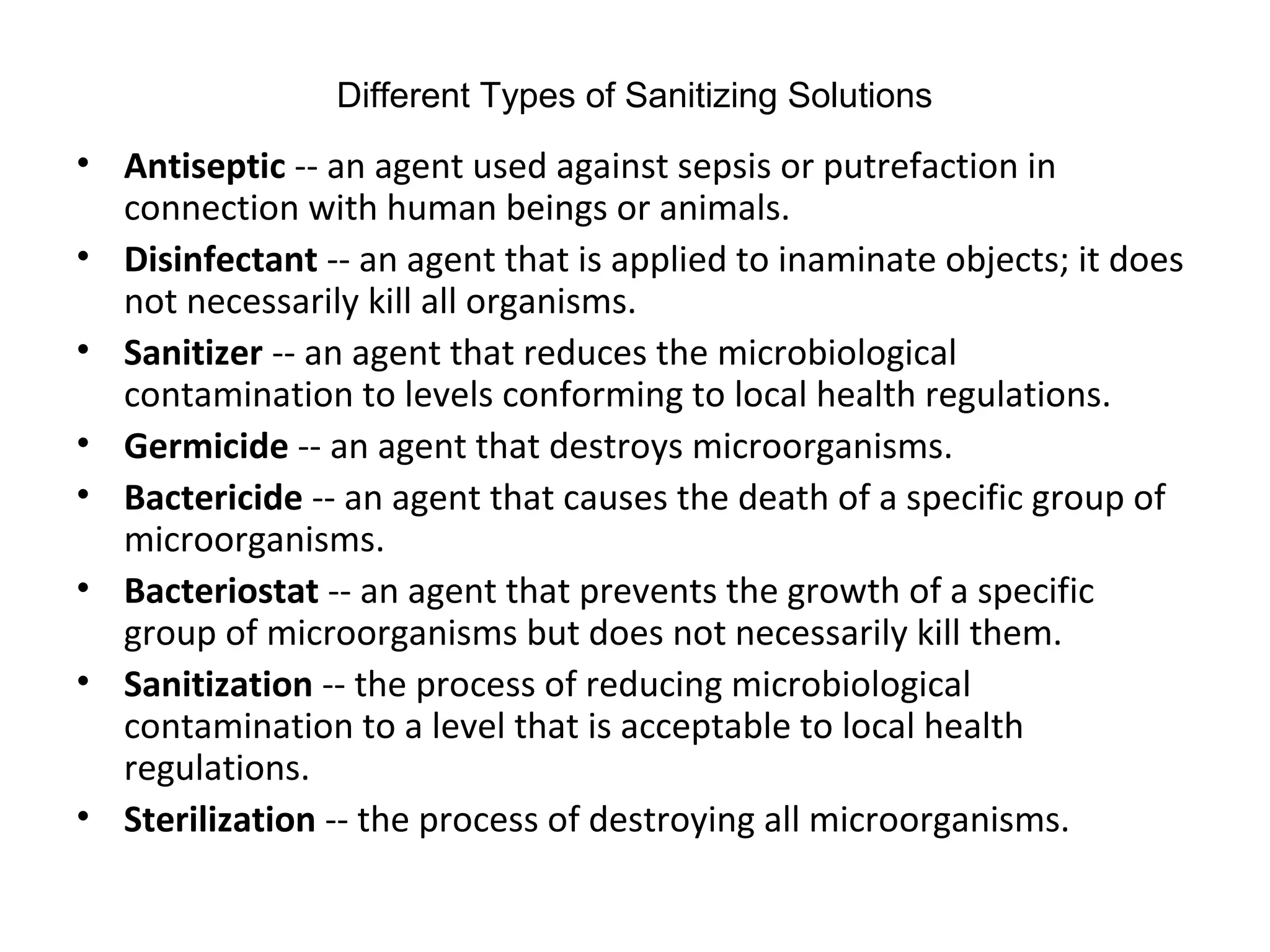 Sanitary facilities | PPT