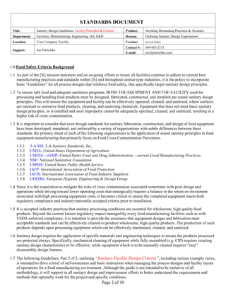 Sanitary Facility Design Guidelines - Part 2 of 2 | PDF