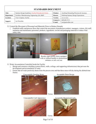 Sanitary Facility Design Guidelines - Part 2 of 2 | PDF