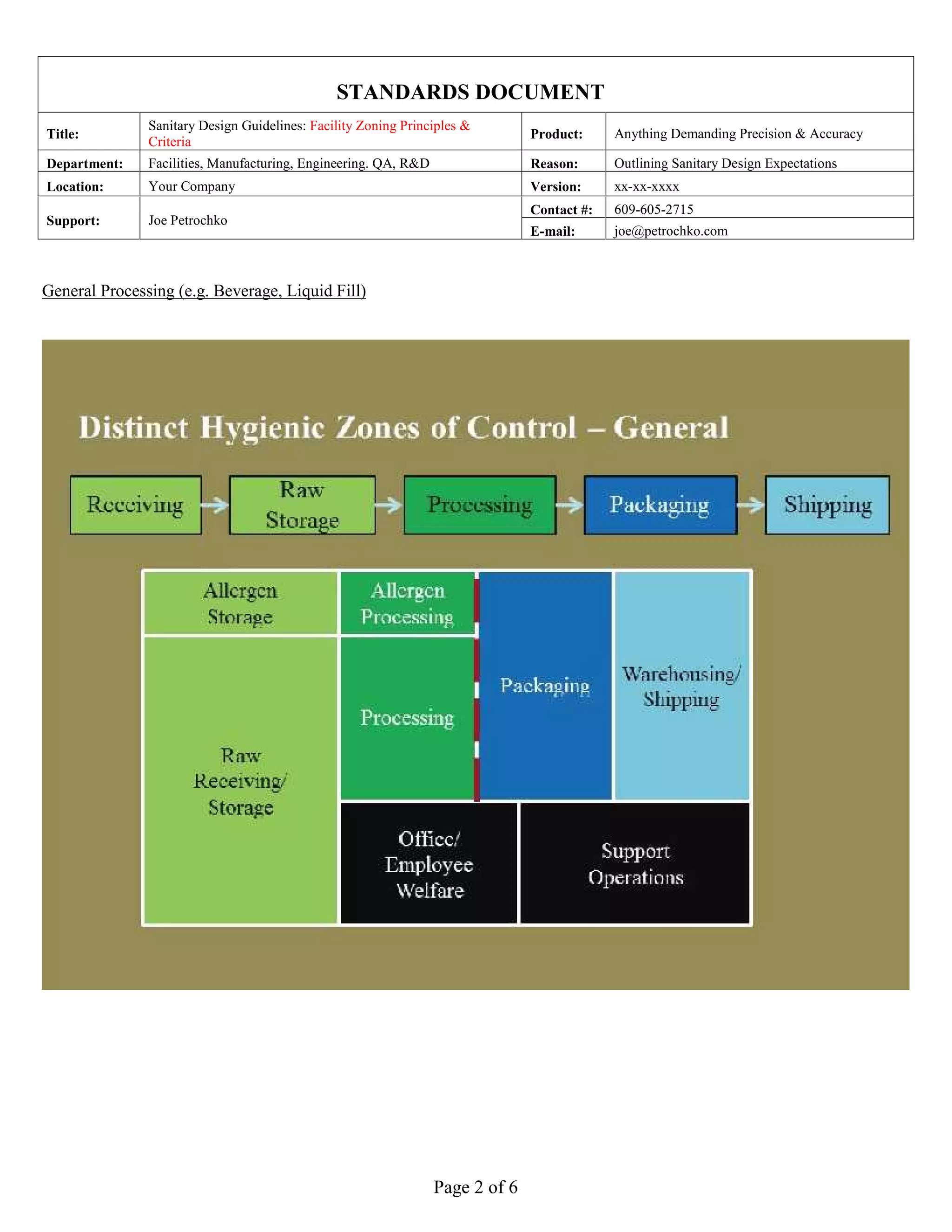 Sanitary Facility Zoning Design Guidelines | PDF