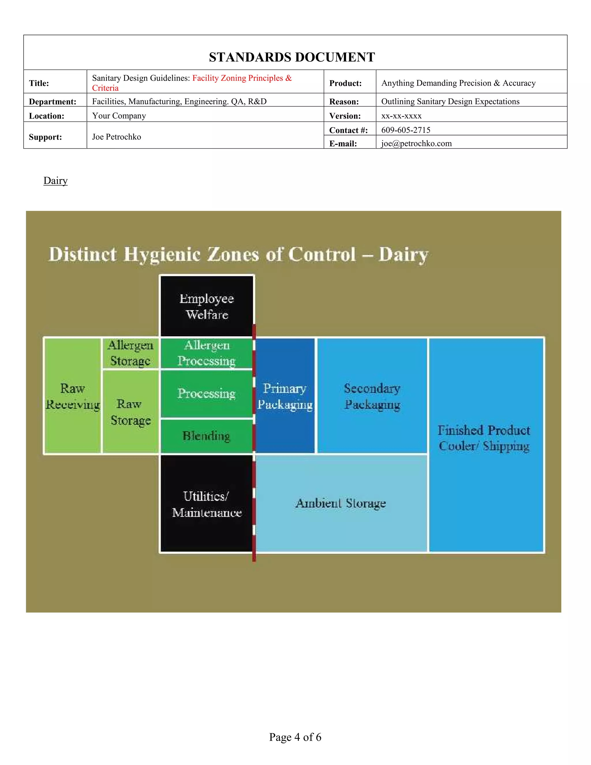Sanitary Facility Zoning Design Guidelines | PDF