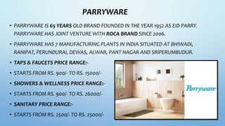 Sanitary fittings | PPTX