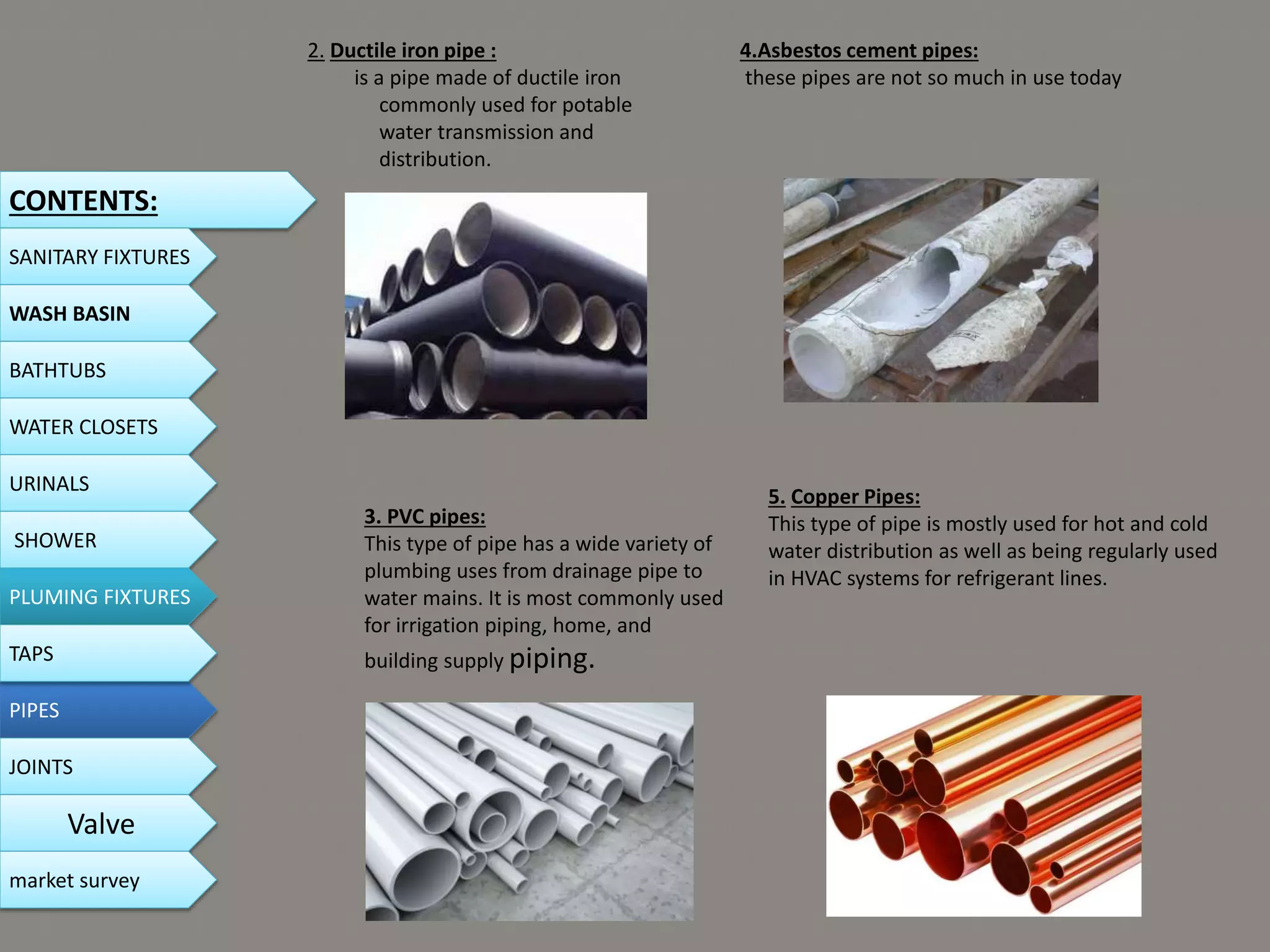 Sanitary fixtures - BMC | PPTX