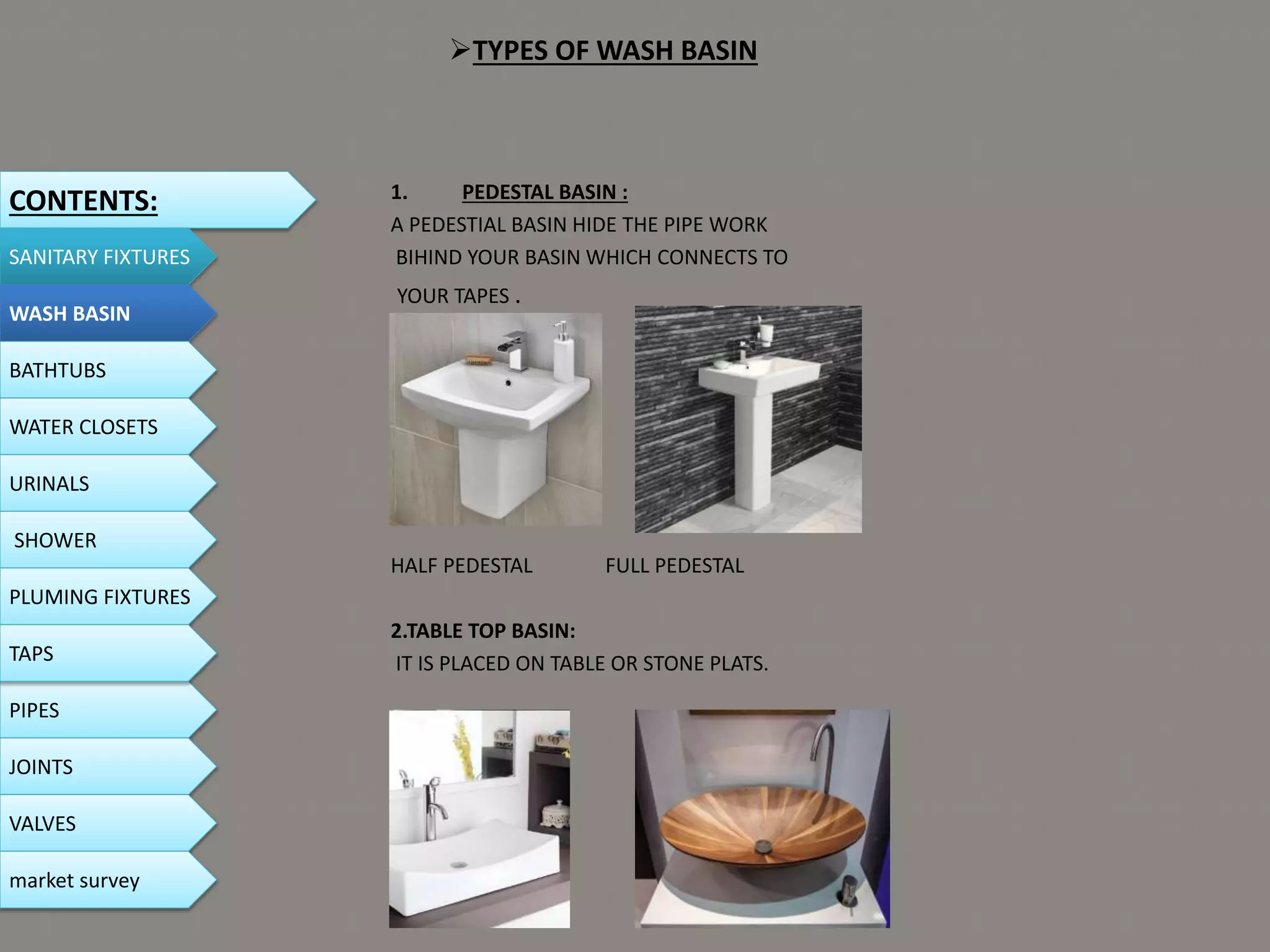 Sanitary fixtures - BMC | PPTX