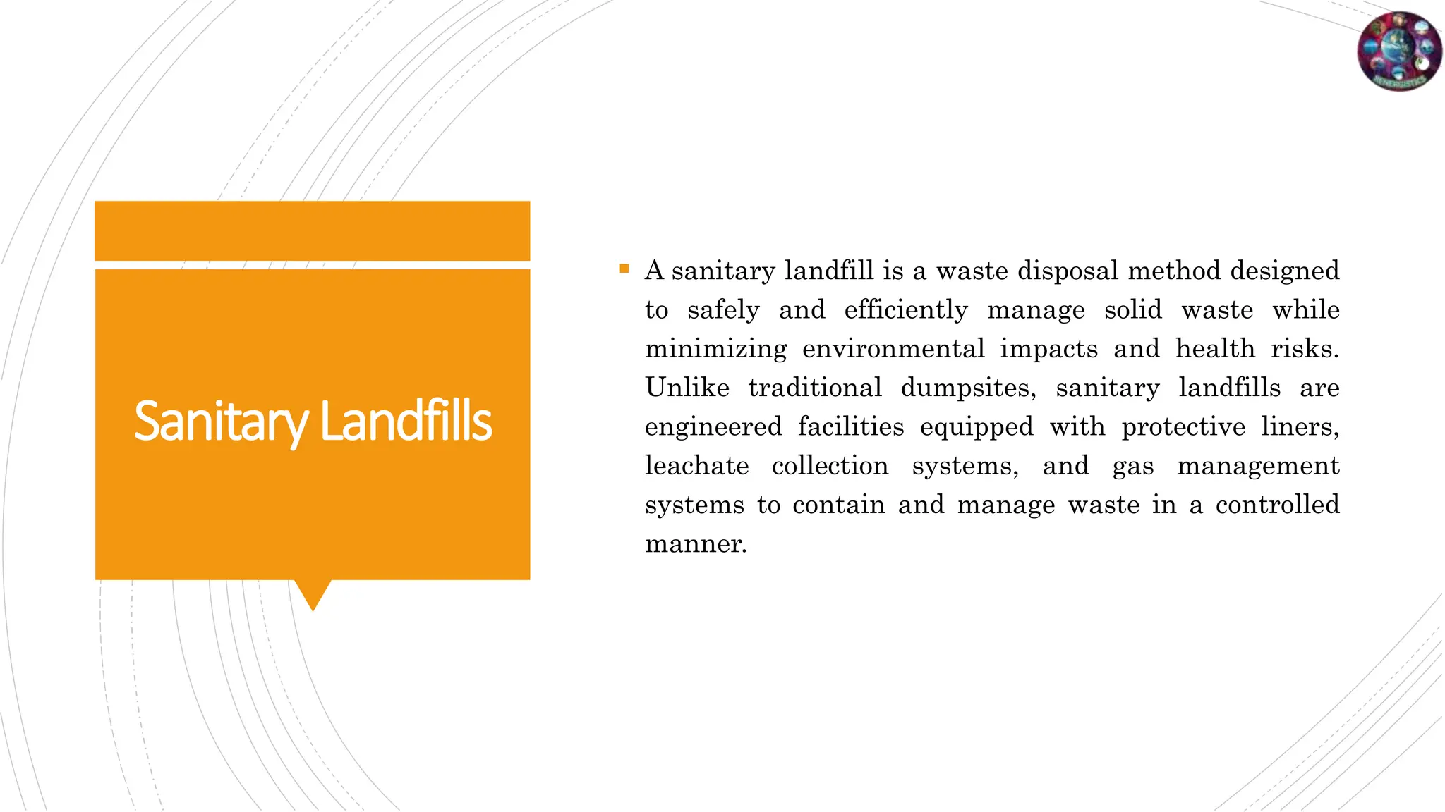 Sanitary Landfills in modern waste management .pptx
