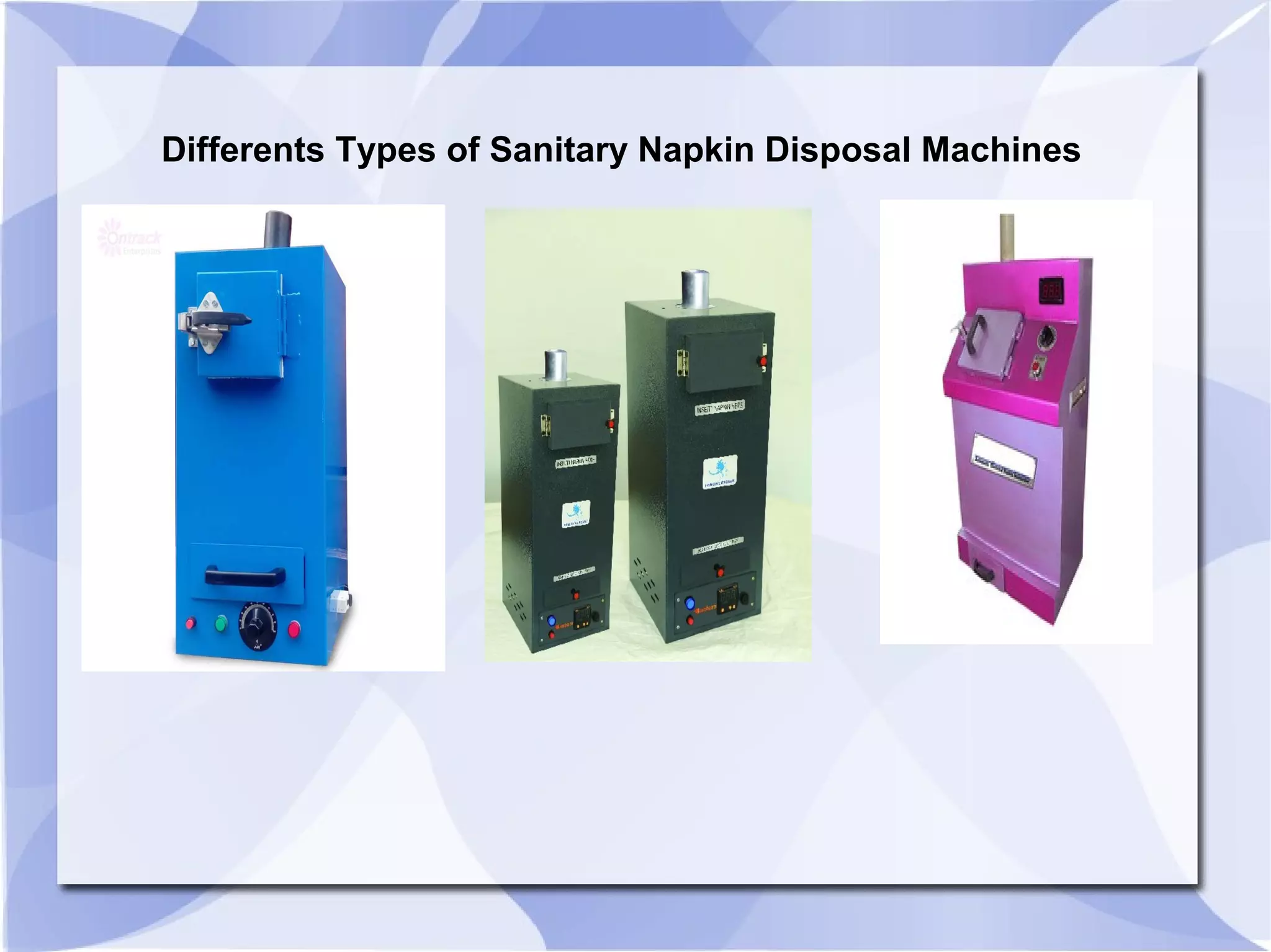 All About Sanitary Napkin Disposal Machine | ODP