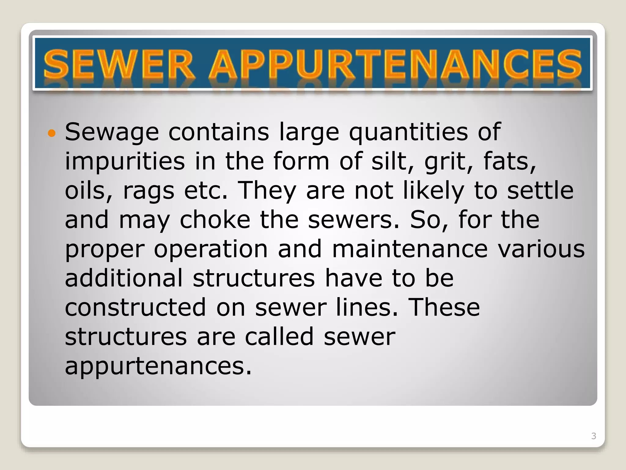 Sanitary sewer outlet | PPTX