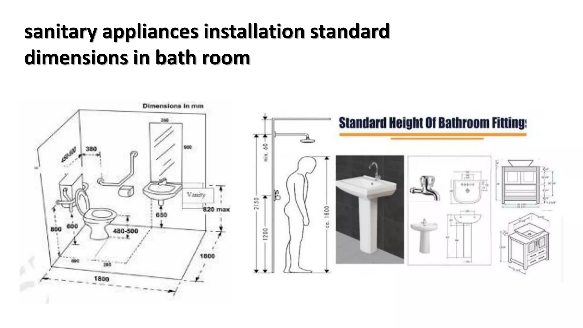 Sanitary Installation and Appliances | PDF