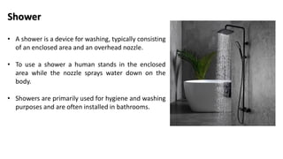 Sanitary Installation and Appliances | PDF