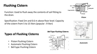 Sanitary Installation and Appliances | PDF