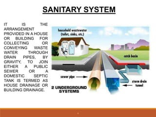 SANITARY AND WATER SUPPLY | PPTX | Home Appliances | Home & Garden