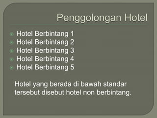 SANITASI TEMPAT TEMPAT UMUM - SANITASI HOTEL | PPTX