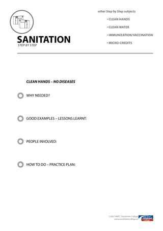 Sanitation | PDF