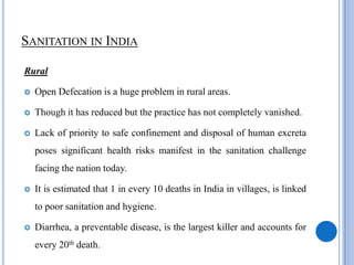 Sanitation In India | PPTX