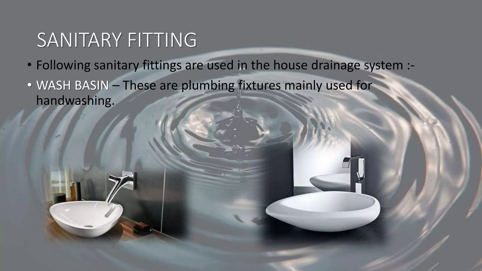 Sanitation and plumbing | PPTX