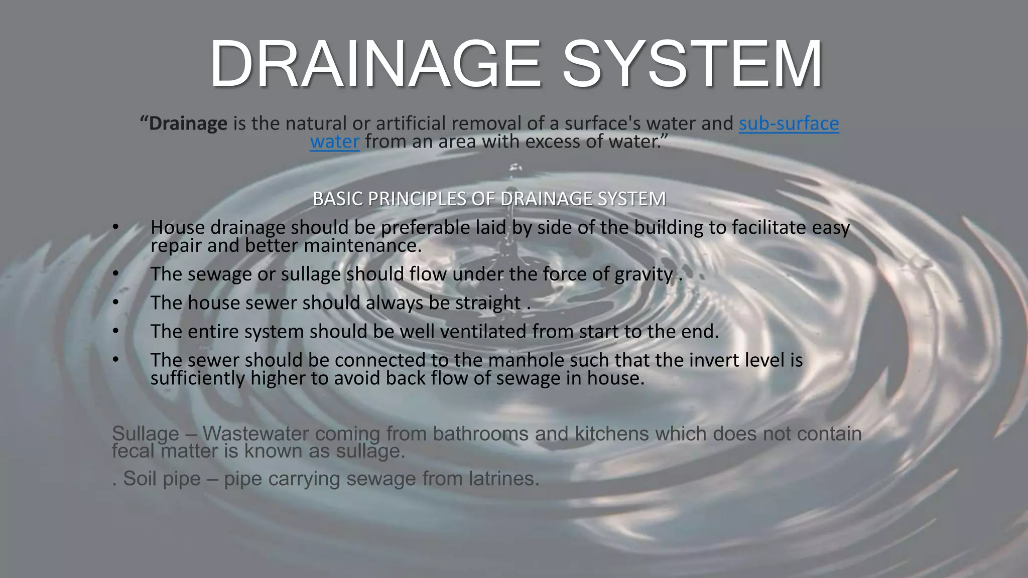 Sanitation and plumbing | PPTX