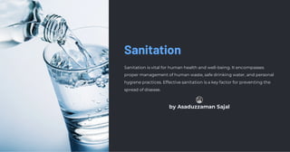 Sanitation | PPT