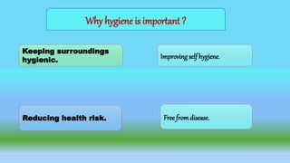 Sanitation and hygiene | PPTX