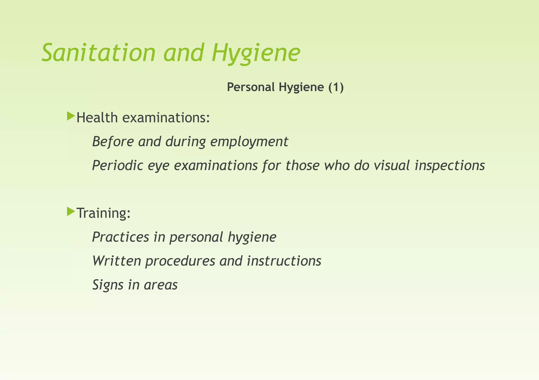 Sanitization & Hygiene in Pharmaceutical | PPT