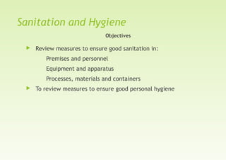 Sanitization & Hygiene in Pharmaceutical | PPT