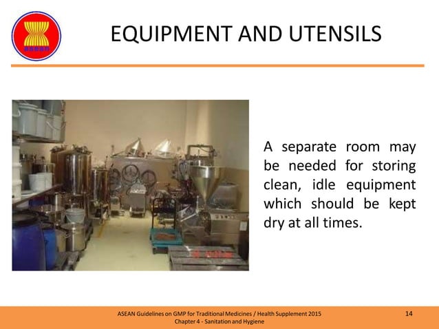 sanitation of manufacturing premises.pptx | Indoor Environmental ...