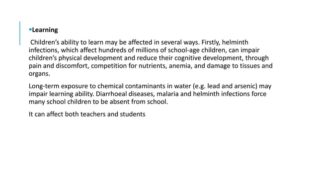 Sanitation problem in academic institution | PPT