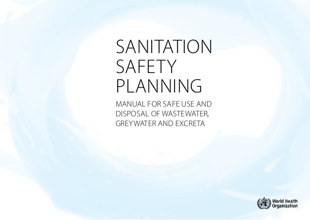 Sanitation safety planning ssp manual Sanitation safety planning ssp manual