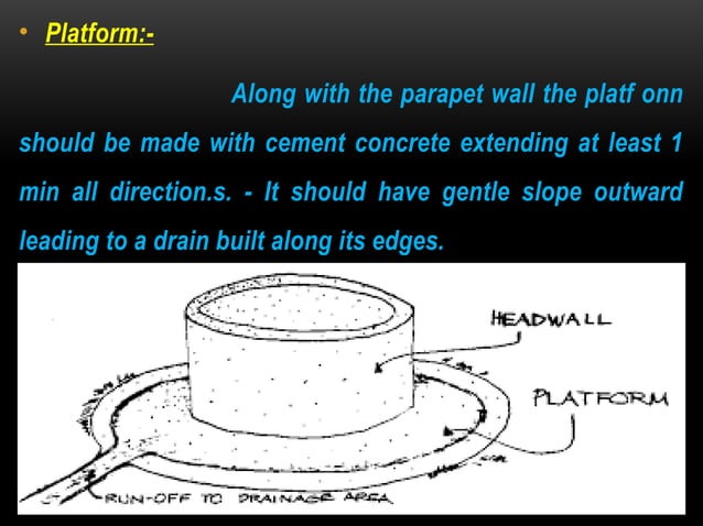ppt on sanitary wells and sanitary latrines | PPTX