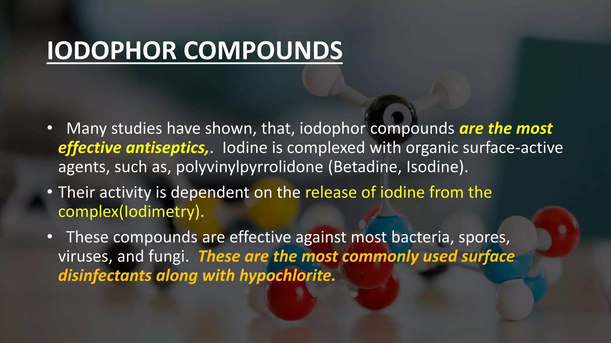 Sanitization and disinfection ppt | PPTX
