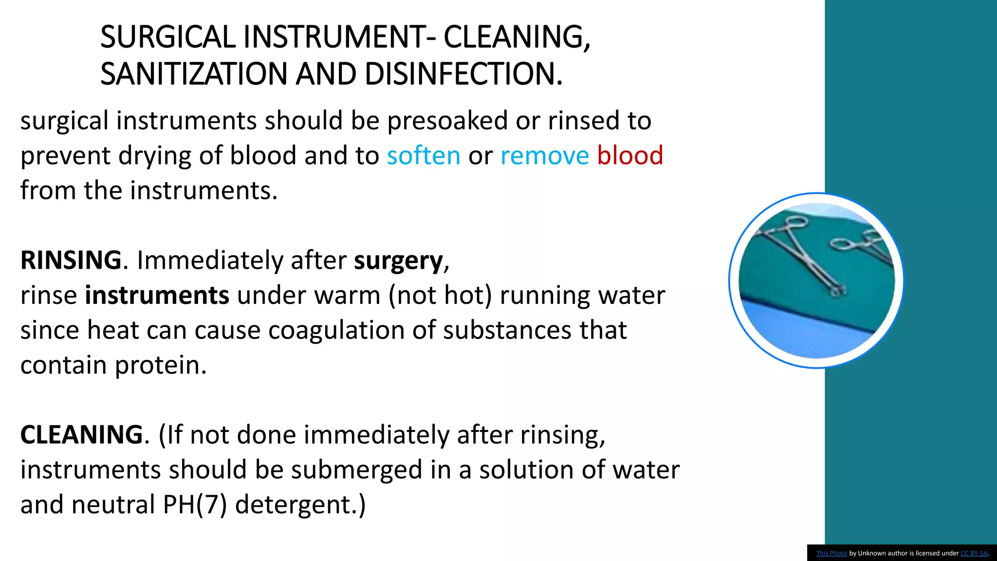 Sanitization and disinfection ppt | PPTX