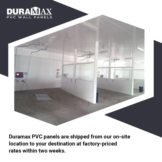 Sanitization of a Dairy Parlor is Easy with Duramax PVC Wall Panels | PDF