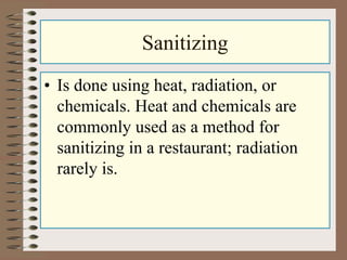 Sanitizing | PPT