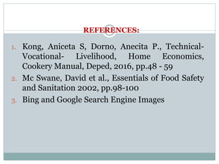 Sanitizing as you work | PPT