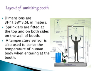 sainitization or Sanitizing booth | PPTX