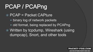 Sanitizing PCAPs | PPTX