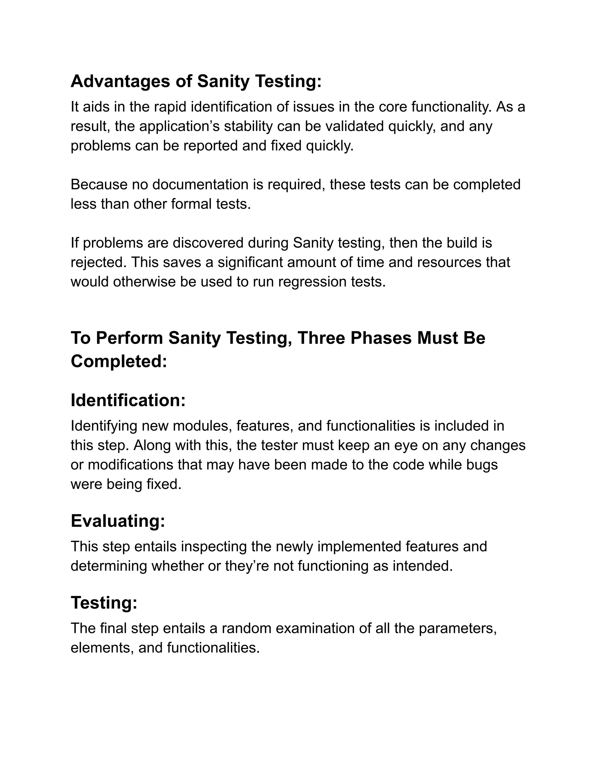 Sanity Testing Vs Regression Testing Key Differences (with Examples).pdf