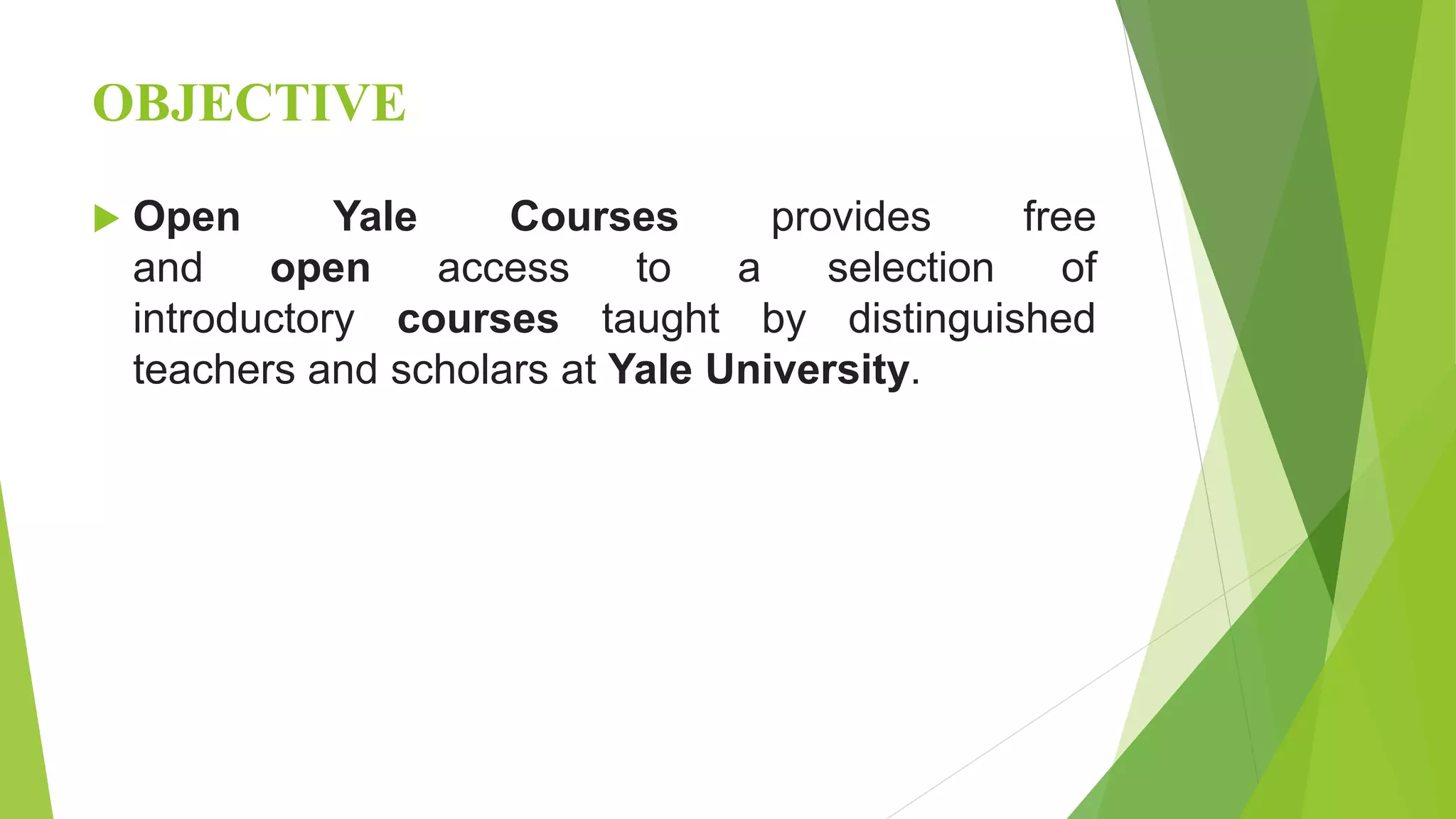 Yale university | PPTX