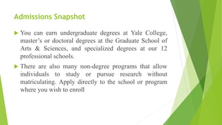 Yale university | PPT