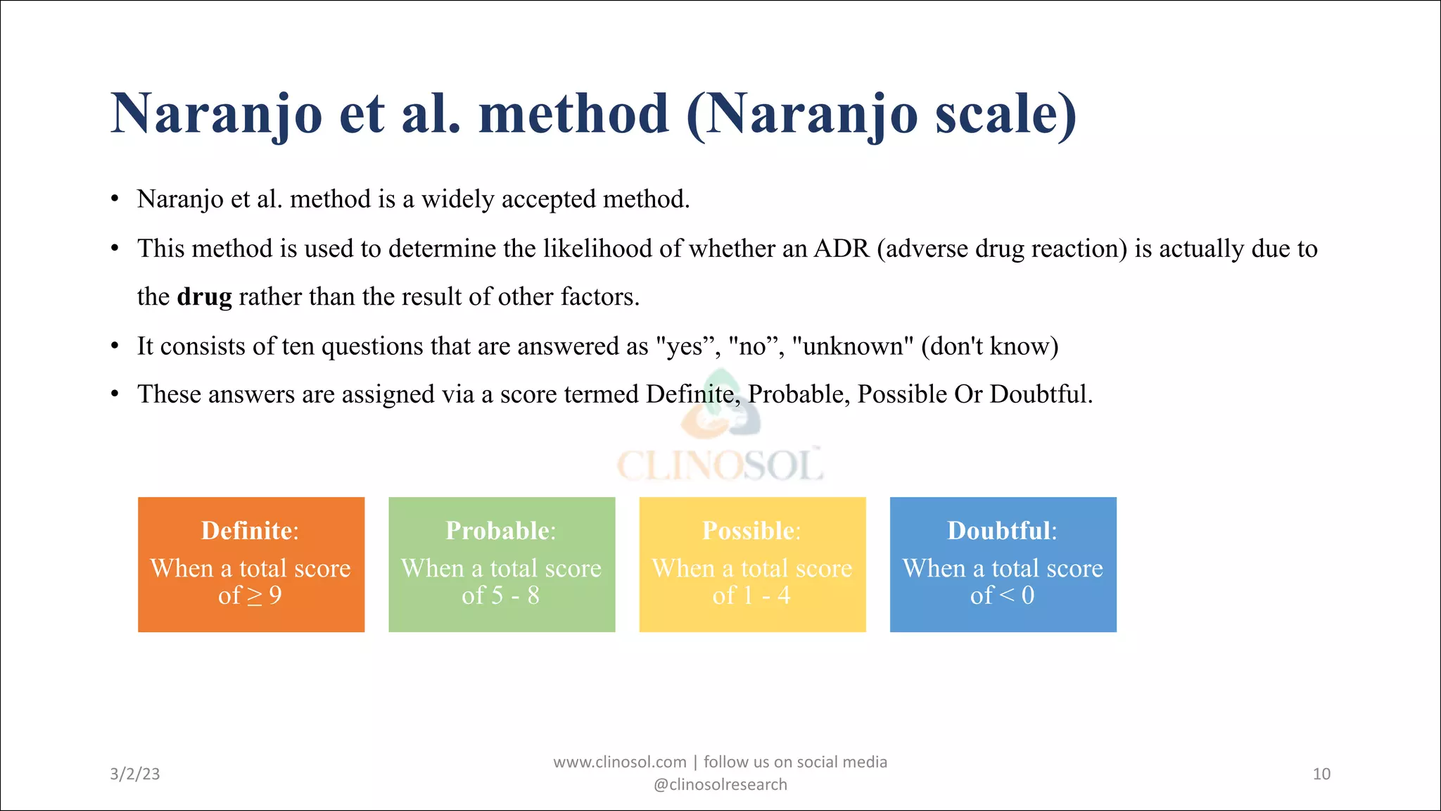 Causality Assessment in Pharmacovigilance | PDF